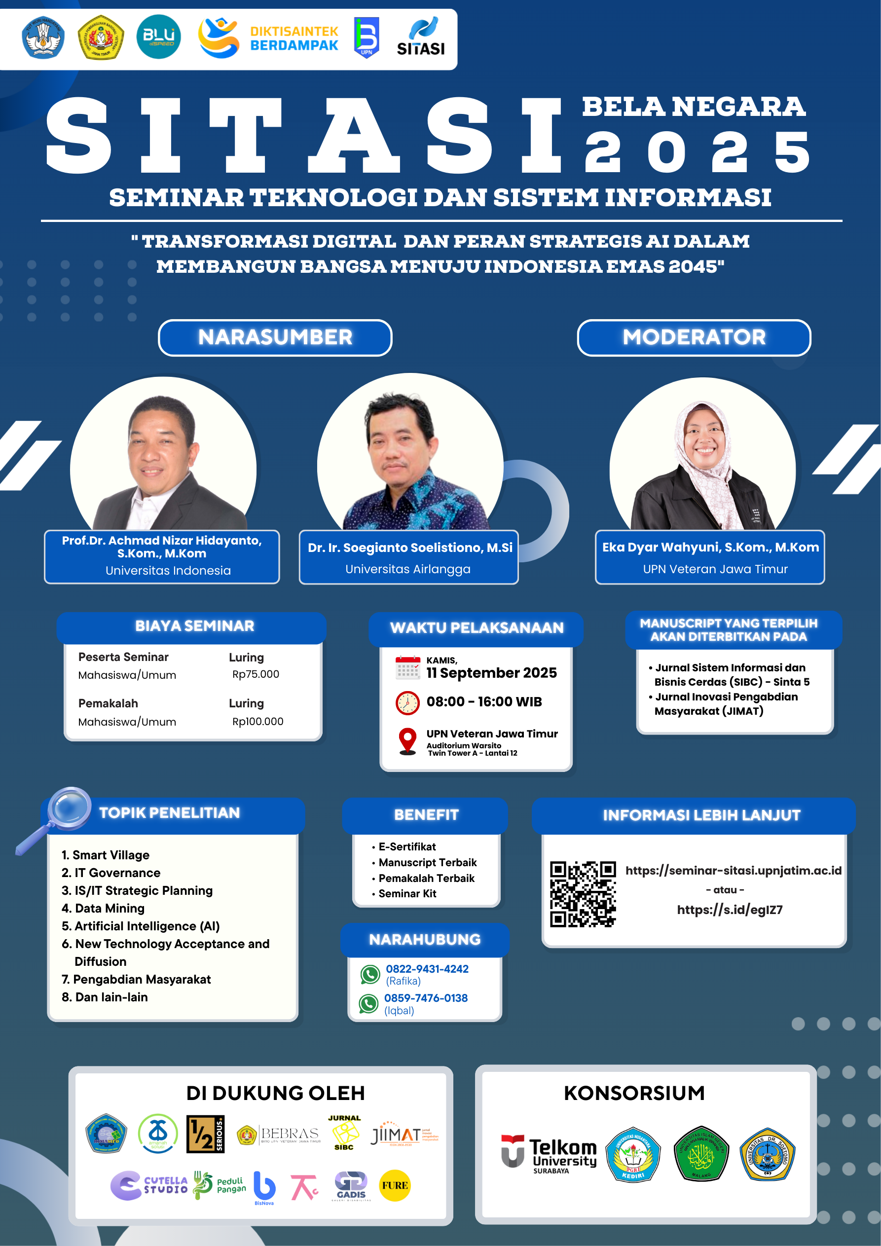 SITASI | Seminar Nasional Teknologi dan Sistem Informasi – SITASI
